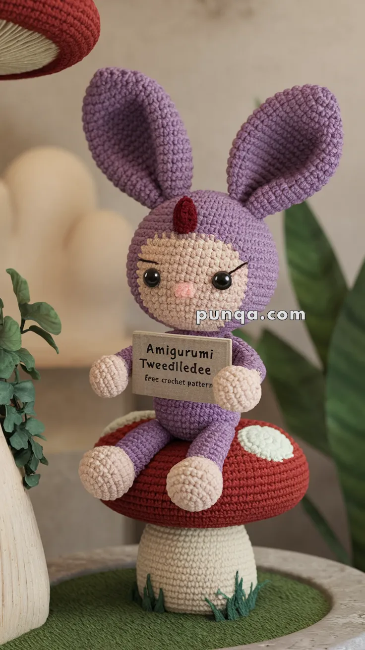 Amigurumi Tweedledee - FREE Crochet Pattern