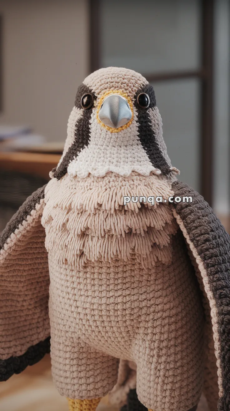 Amigurumi Falcon - FREE Crochet Pattern