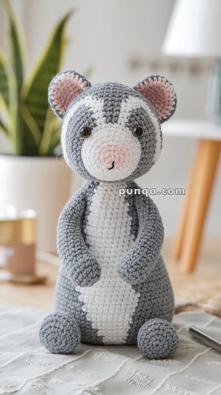 Amigurumi Ferret - FREE Crochet Pattern