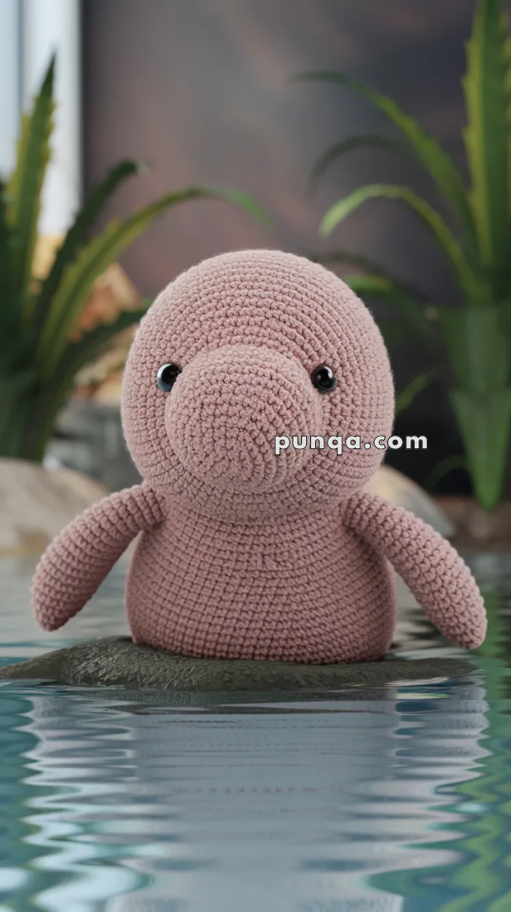 Amigurumi Manatee - FREE Crochet Pattern