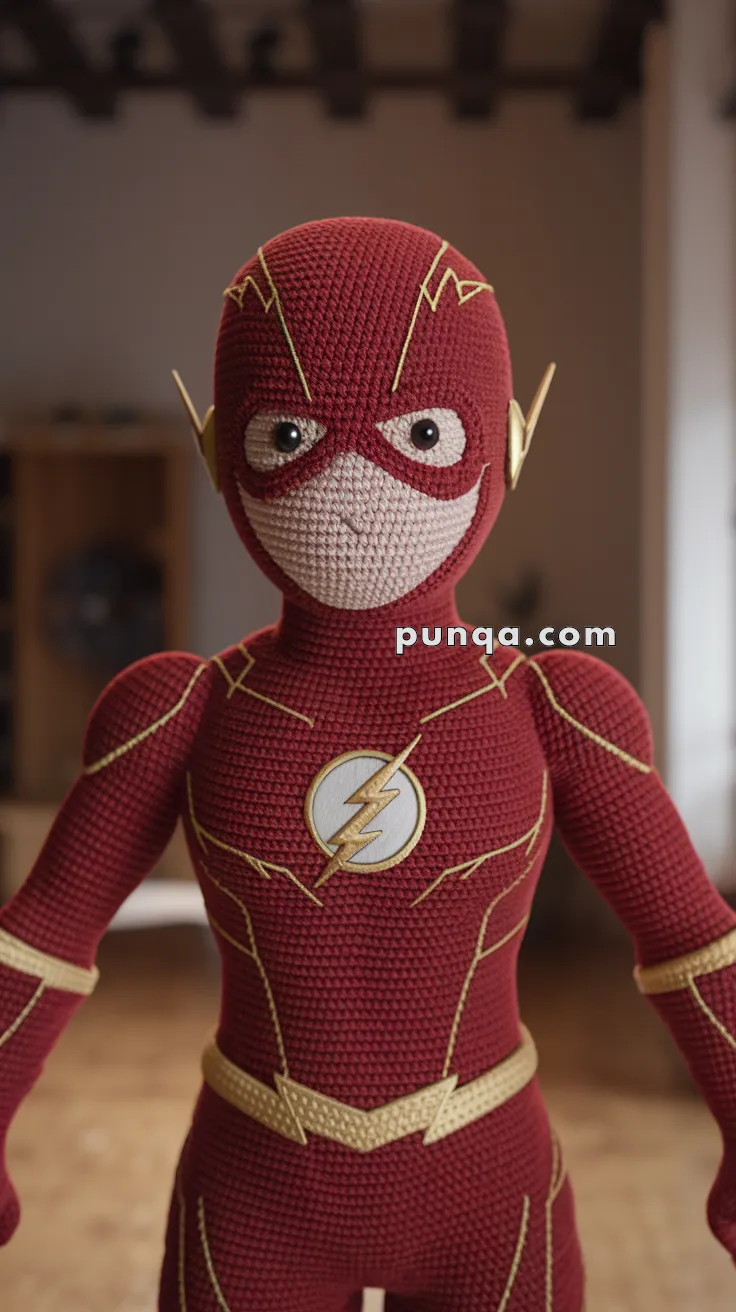 Amigurumi The Flash - FREE Crochet Pattern