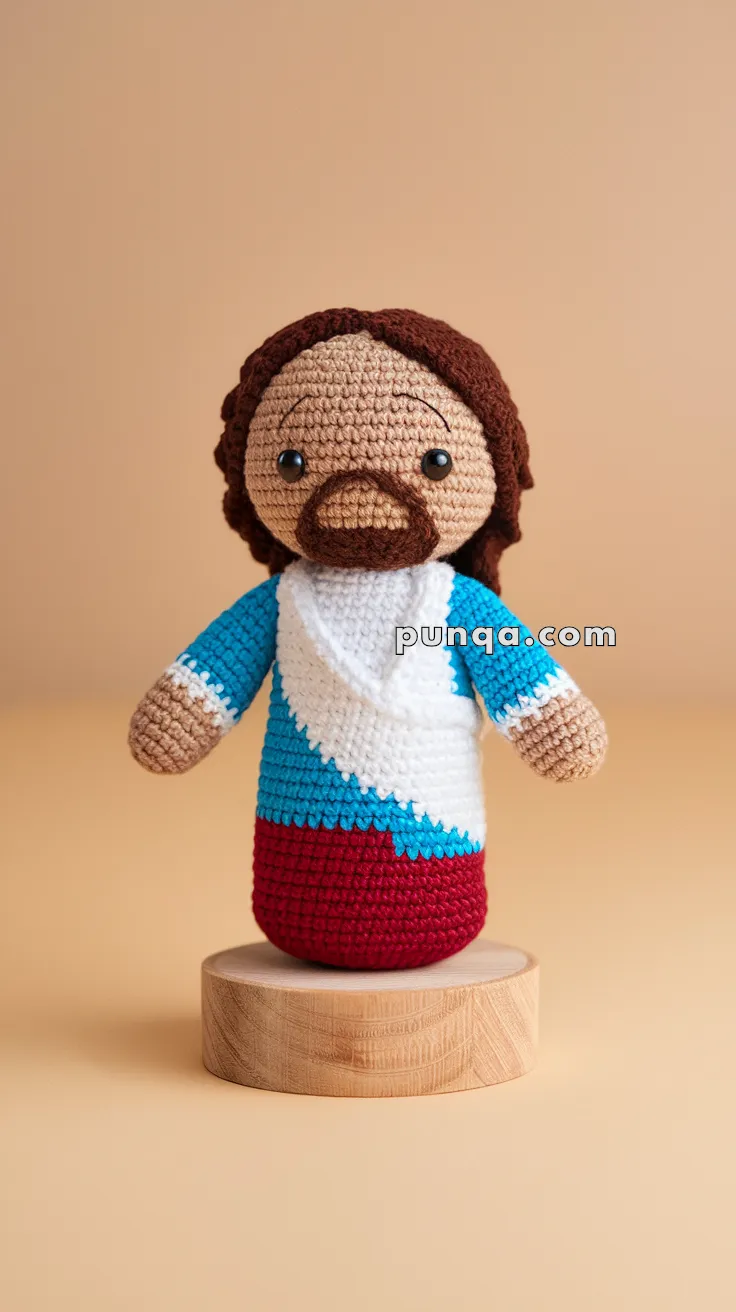 Amigurumi Christ The Redeemer Statue - FREE Crochet Pattern