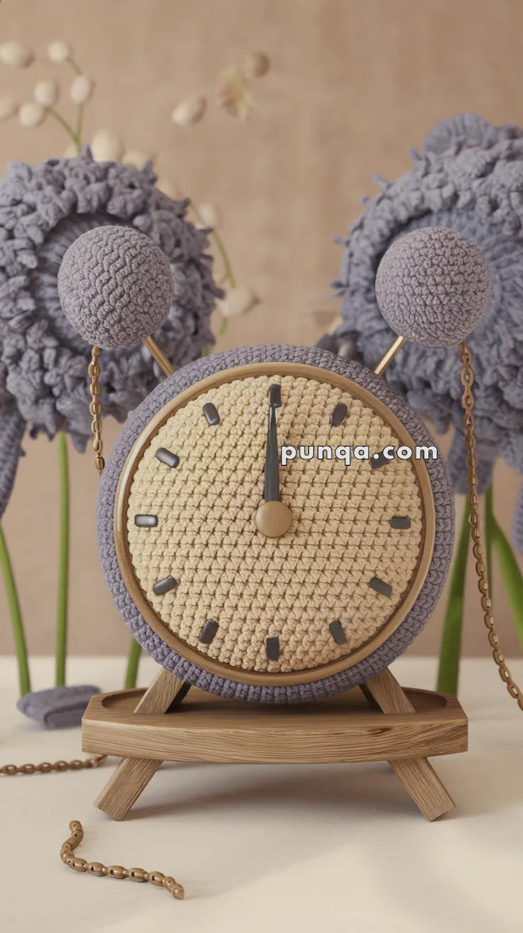 Amigurumi Clock - FREE Crochet Pattern