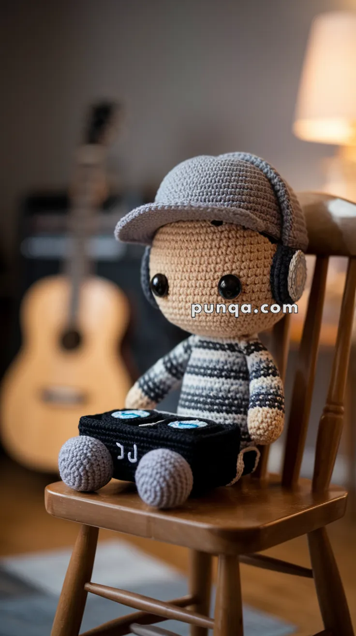 Amigurumi Dj Doll - FREE Crochet Pattern