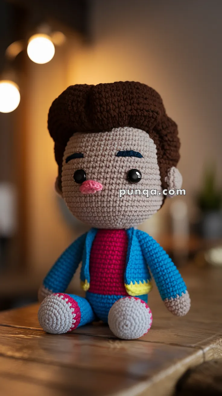Amigurumi Elvis Presley - FREE Crochet Pattern