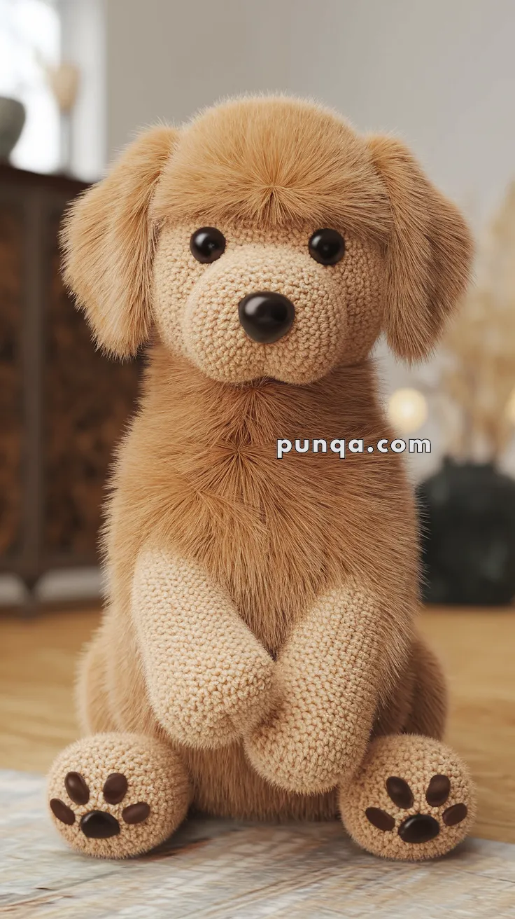 Amigurumi Golden Retriever - FREE Crochet Pattern