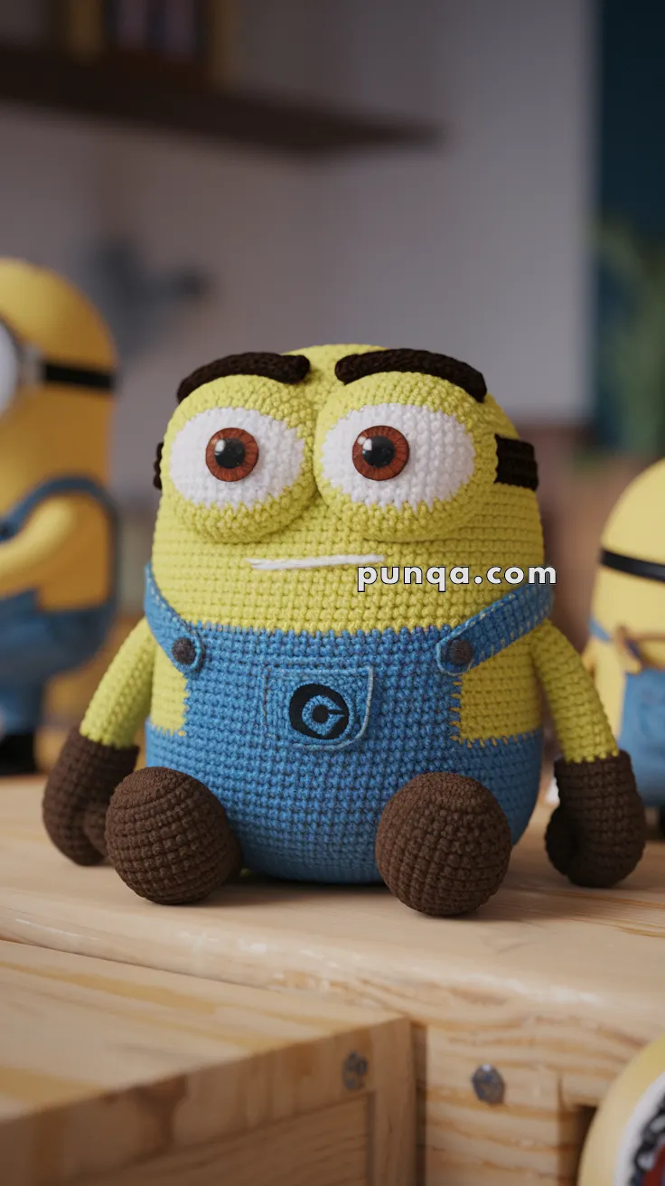 Amigurumi Gru (from Despicable Me) - FREE Crochet Pattern