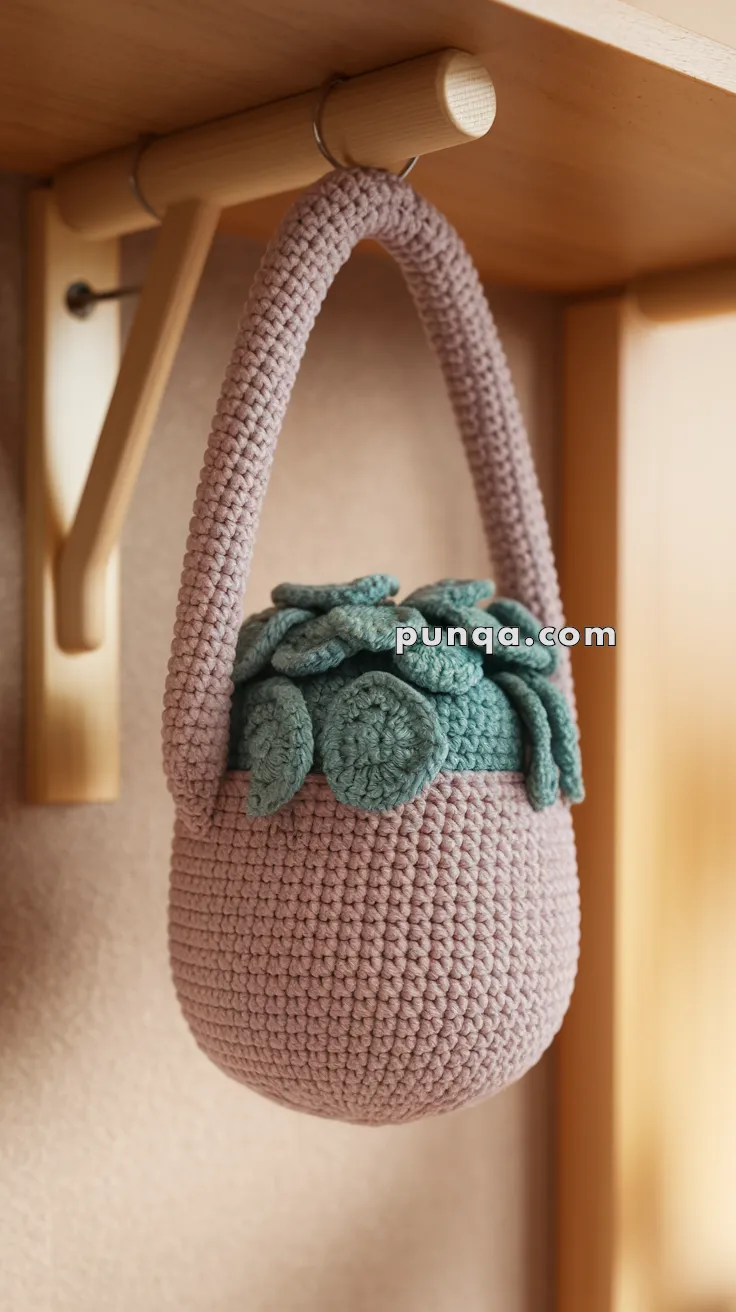 Amigurumi Hanging Planter - FREE Crochet Pattern