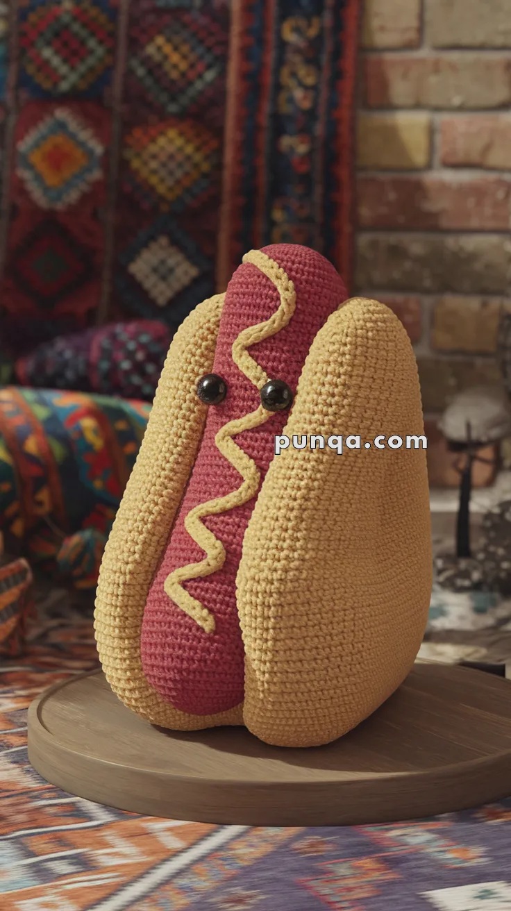 Amigurumi Hot Dog - FREE Crochet Pattern
