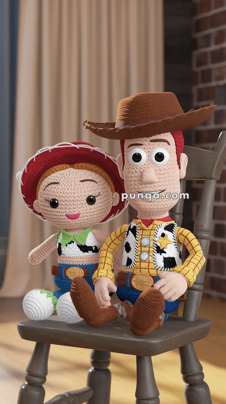 Amigurumi Jessie & Woody - FREE Crochet Pattern