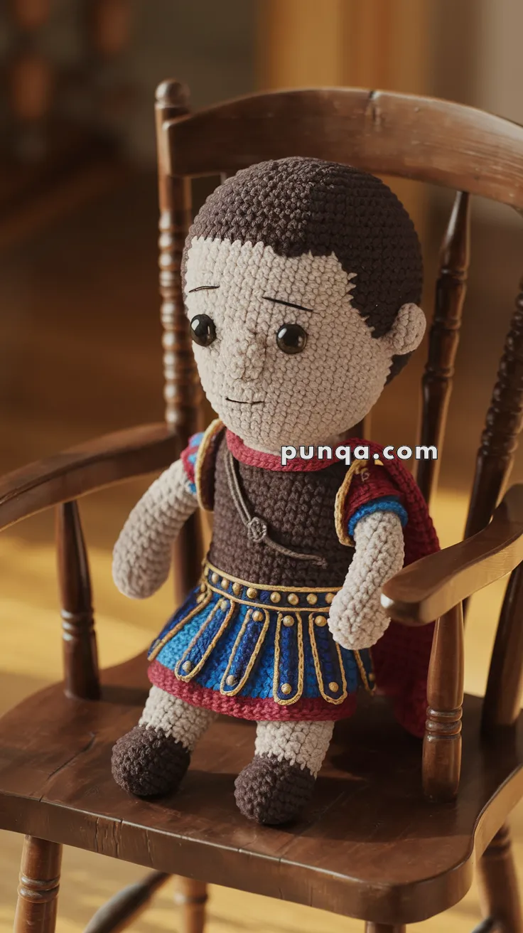 Amigurumi Julius Caesar - FREE Crochet Pattern