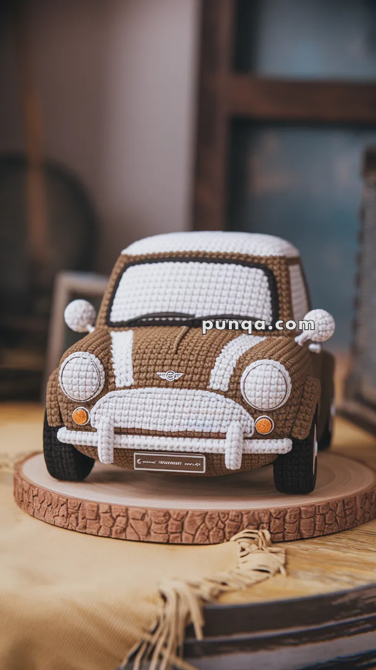 Amigurumi Mini Cooper - FREE Crochet Pattern