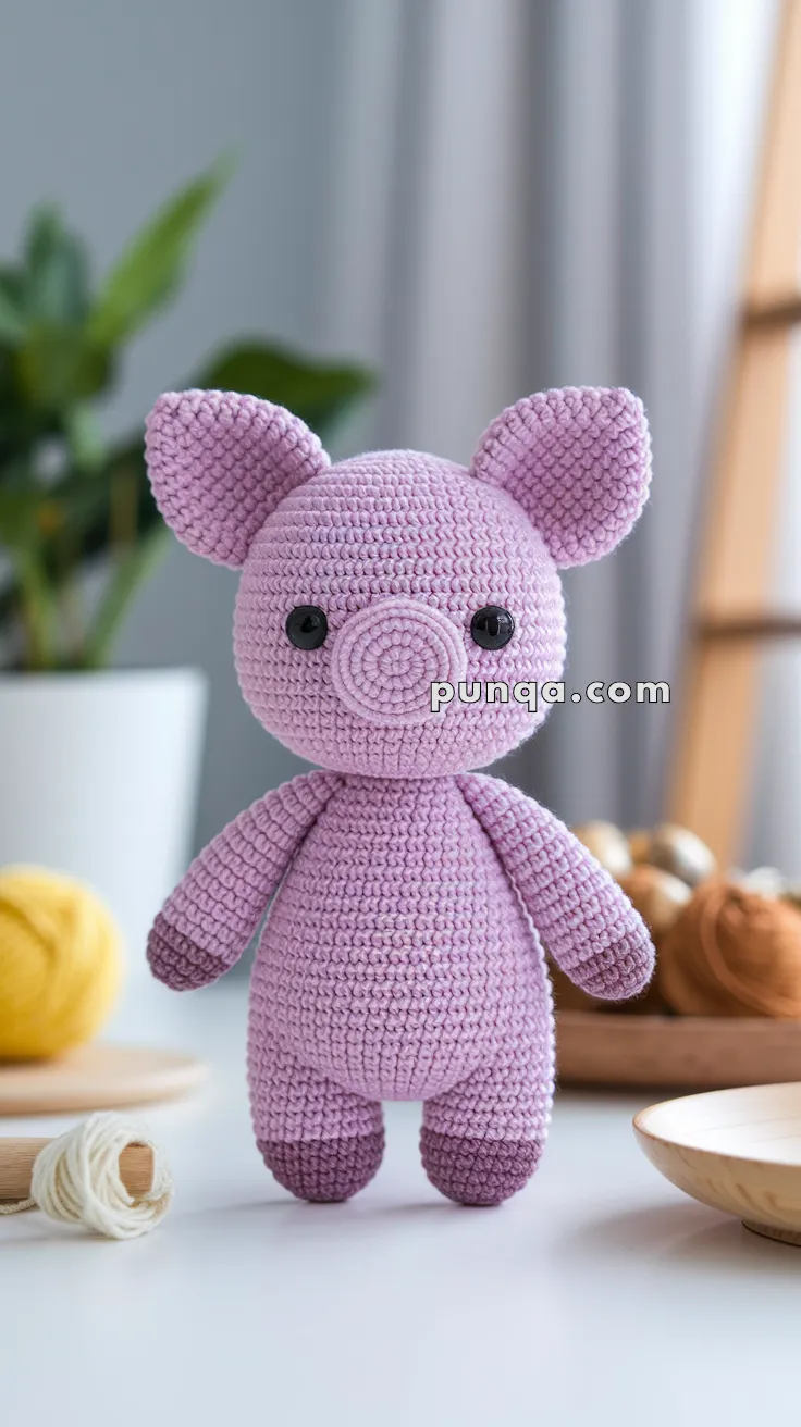 Amigurumi Piglet - FREE Crochet Pattern
