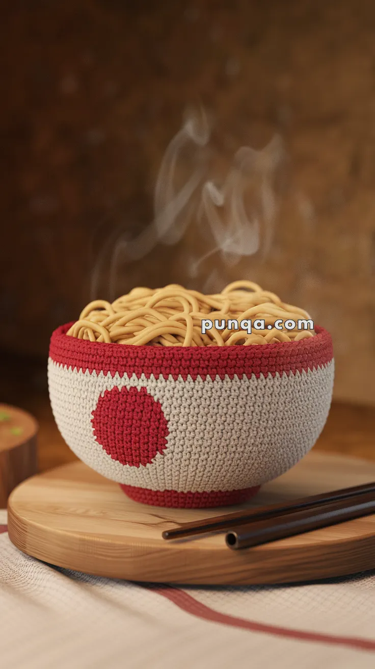 Amigurumi Ramen Bowl - FREE Crochet Pattern