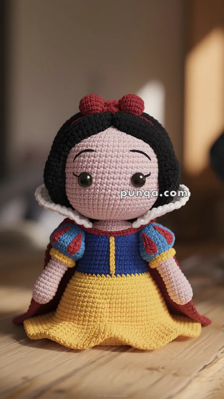 Amigurumi Snow White - FREE Crochet Pattern