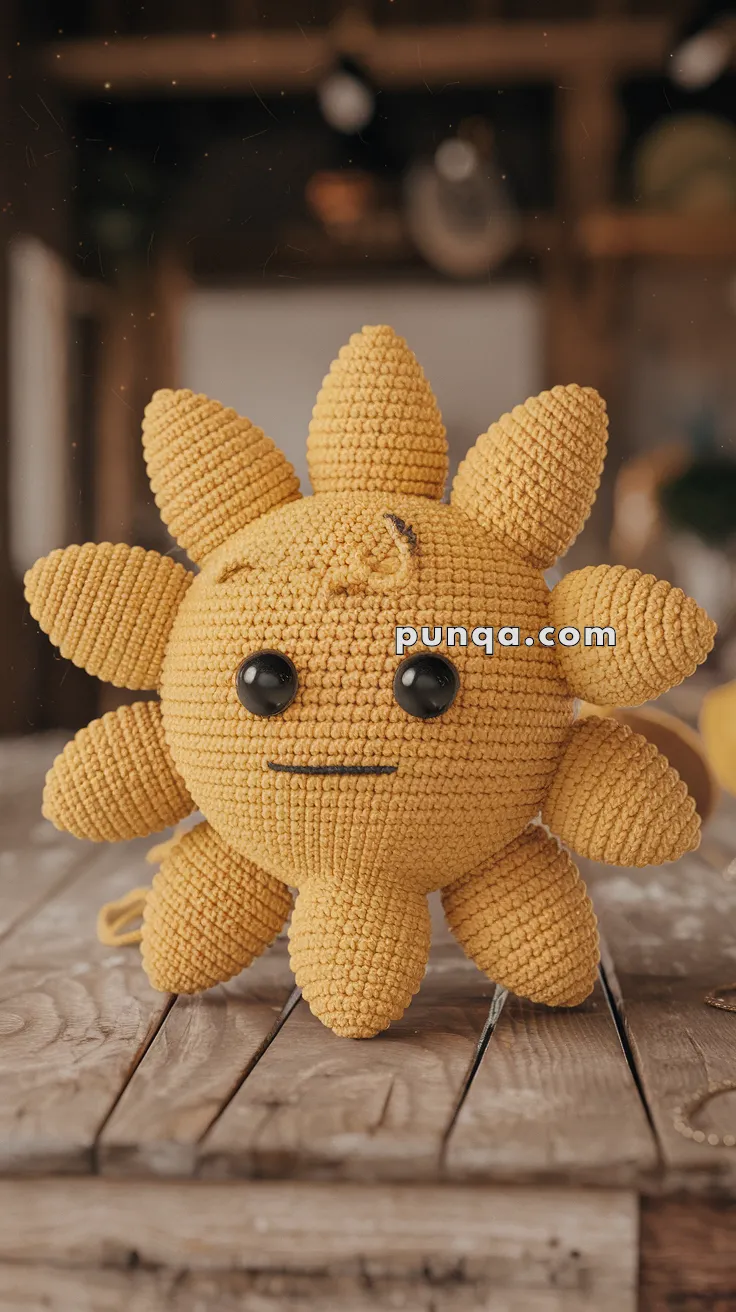 Amigurumi Sun - FREE Crochet Pattern