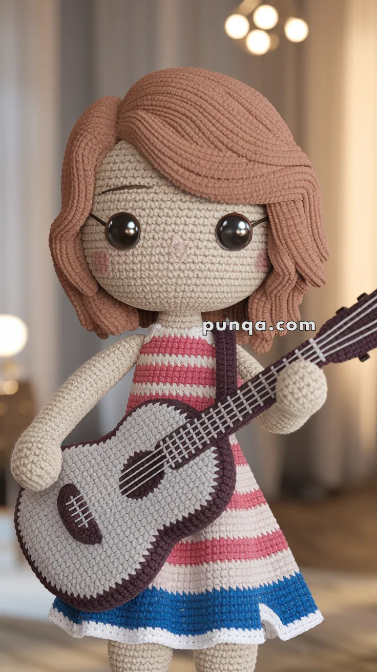 Amigurumi Taylor Swift - FREE Crochet Pattern