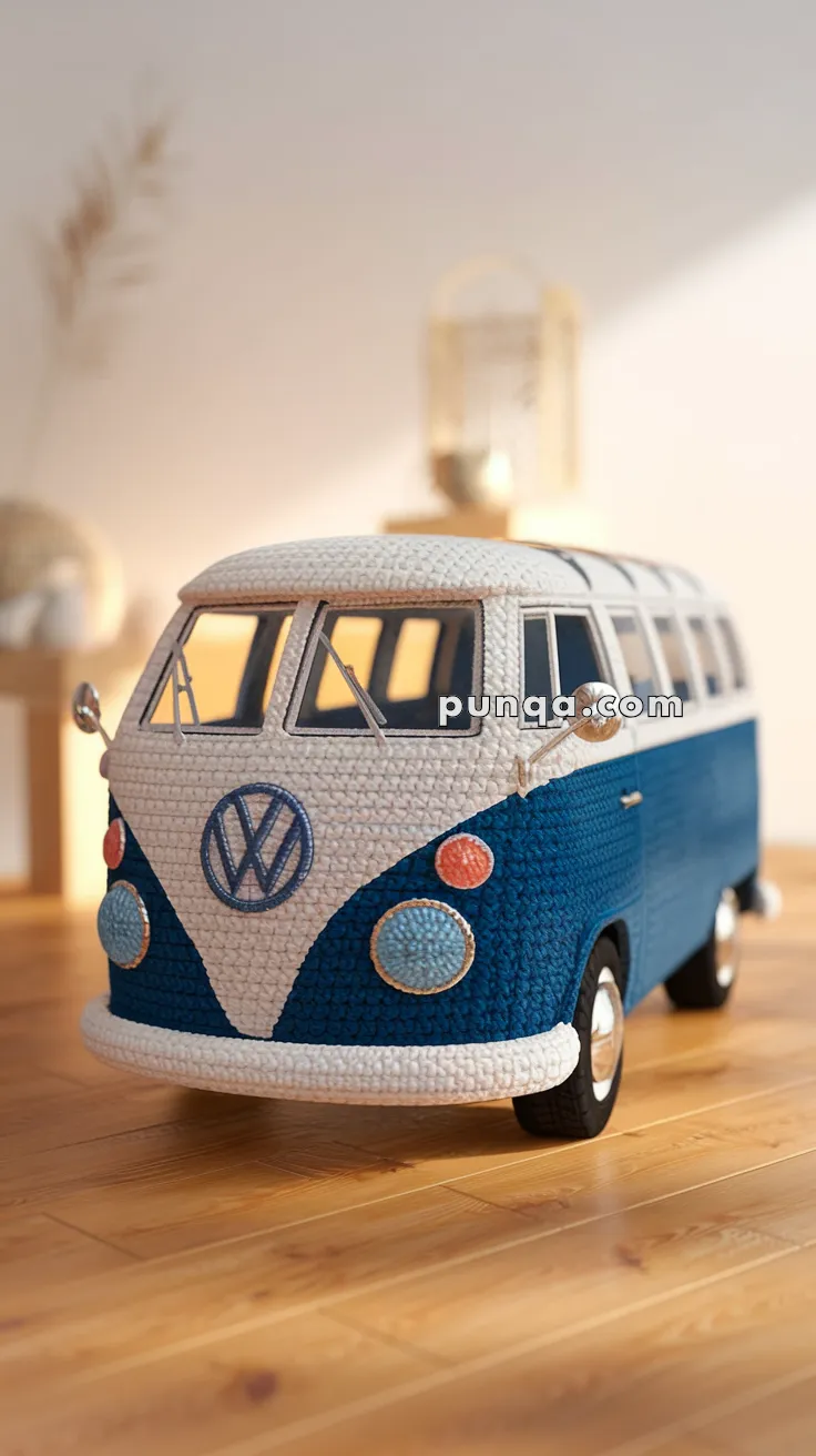 Amigurumi Volkswagen Van - FREE Crochet Pattern