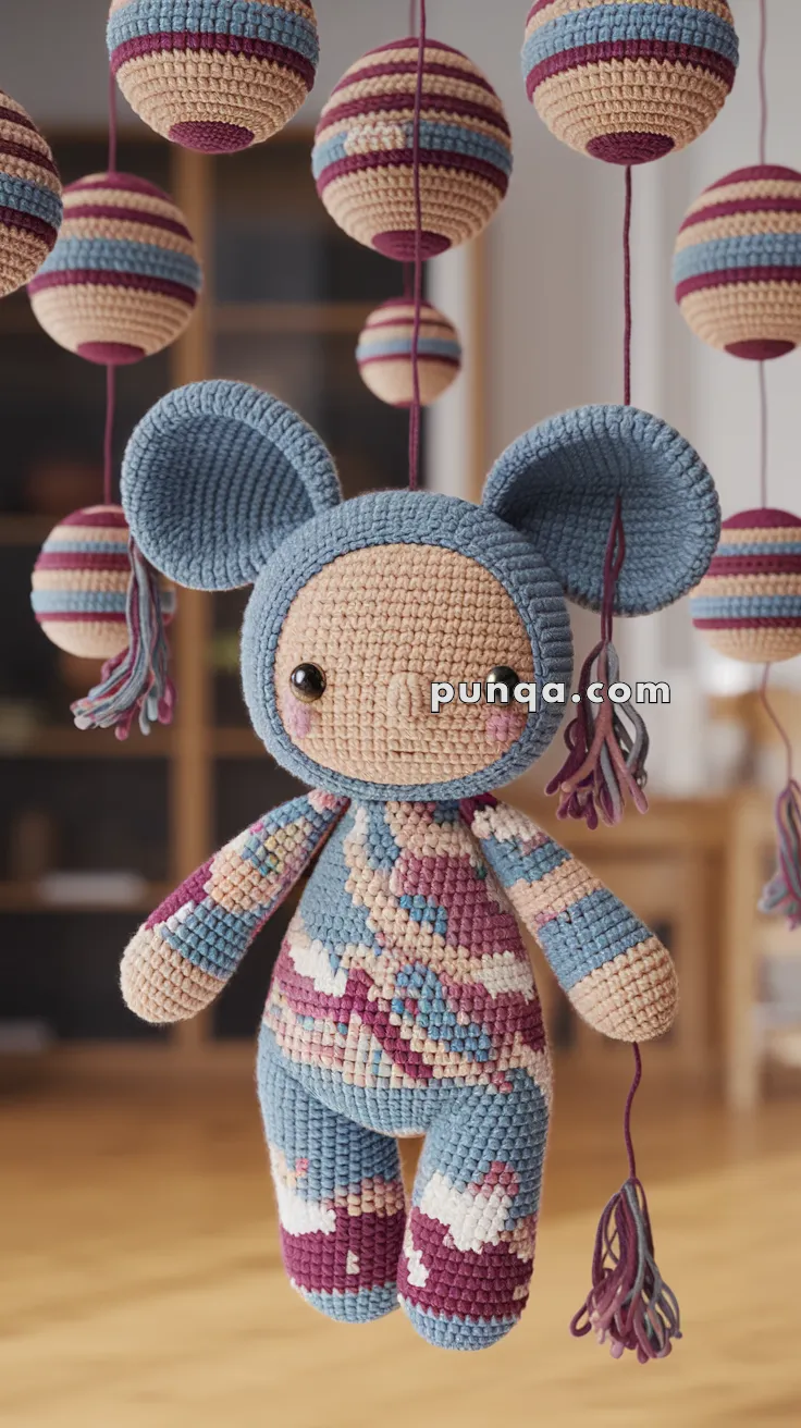 Amigurumi Wind Chime - FREE Crochet Pattern