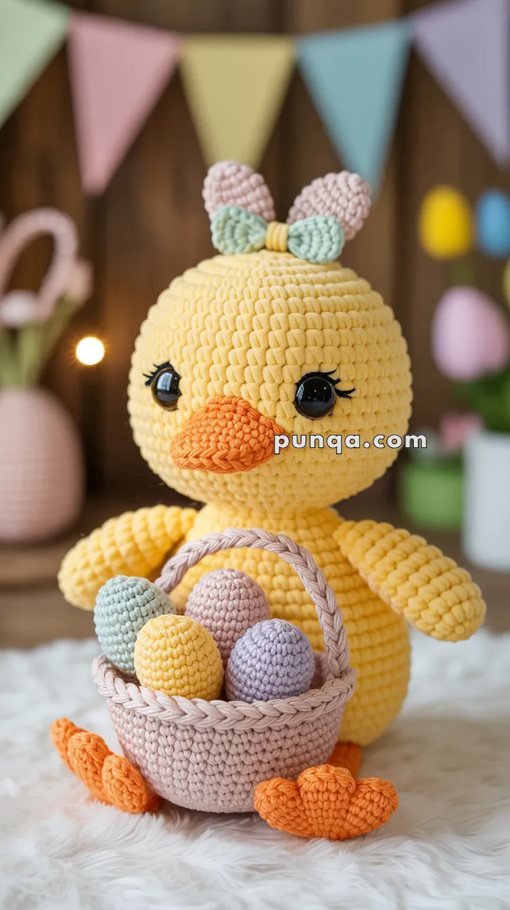 Amigurumi Easter Duckling - FREE Crochet Pattern